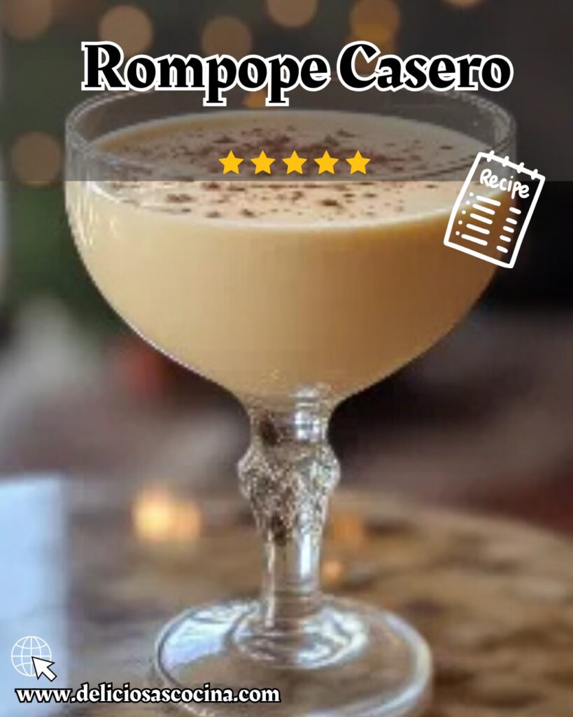 Receta de Rompope Casero: Una Tradición Mexicana que No Pasa de Moda ...